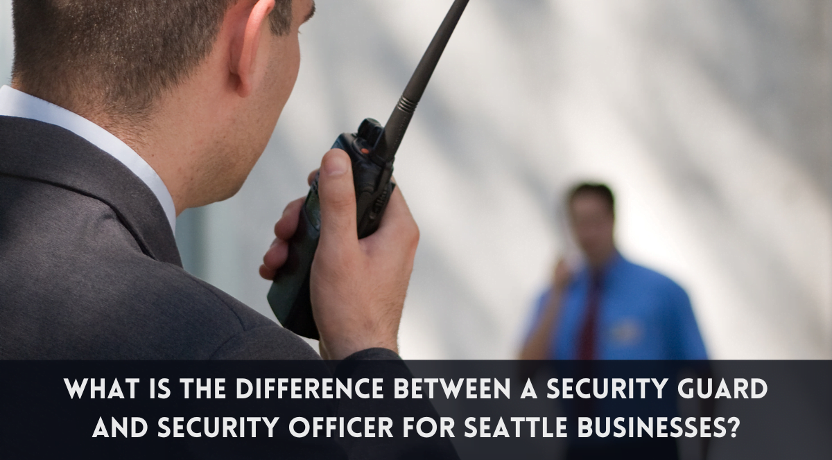 What Is The Difference Between a Security Guard and a Security Officer ...